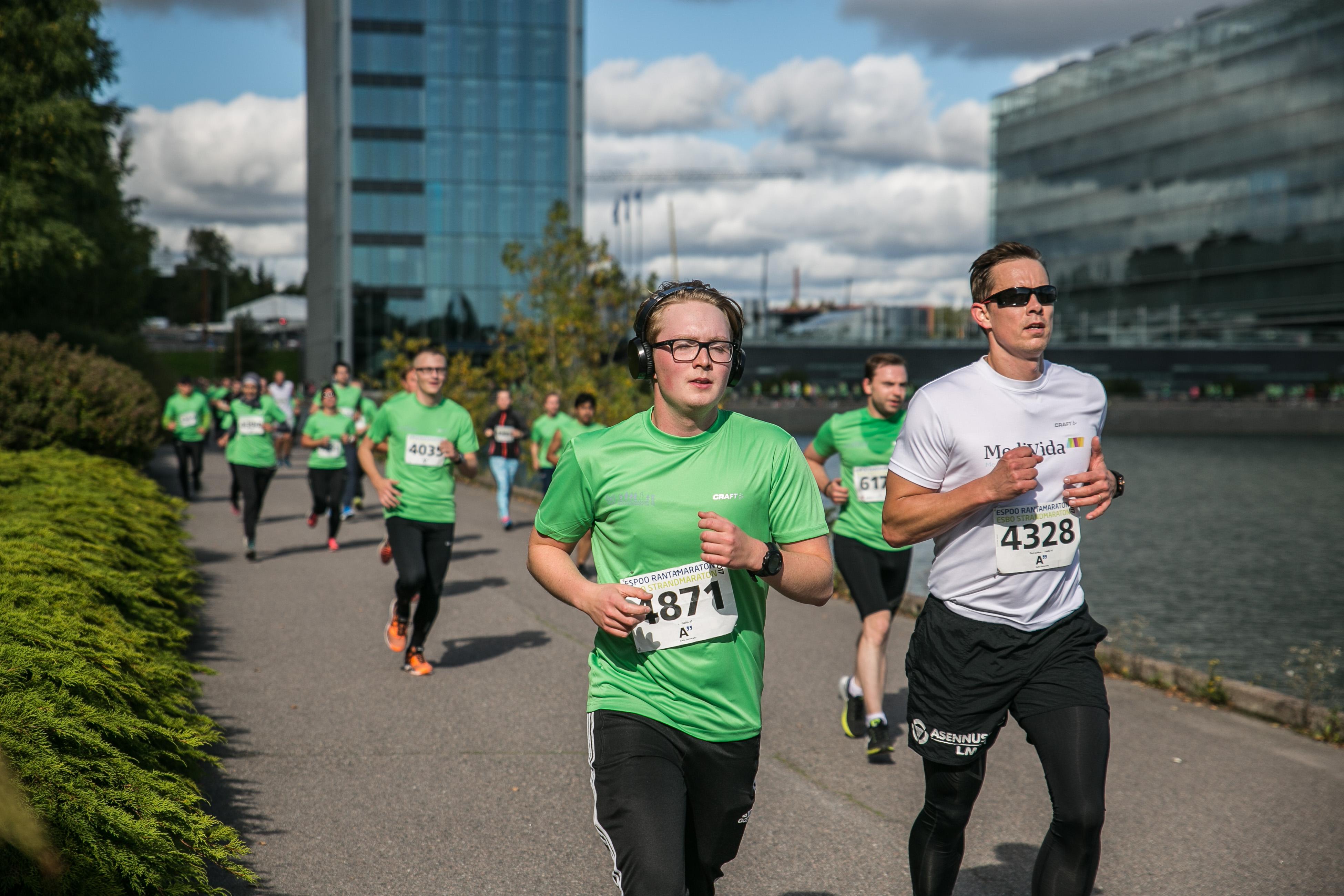 Aalto ilmoittautumiset / registrations - Espoo Rantamaraton