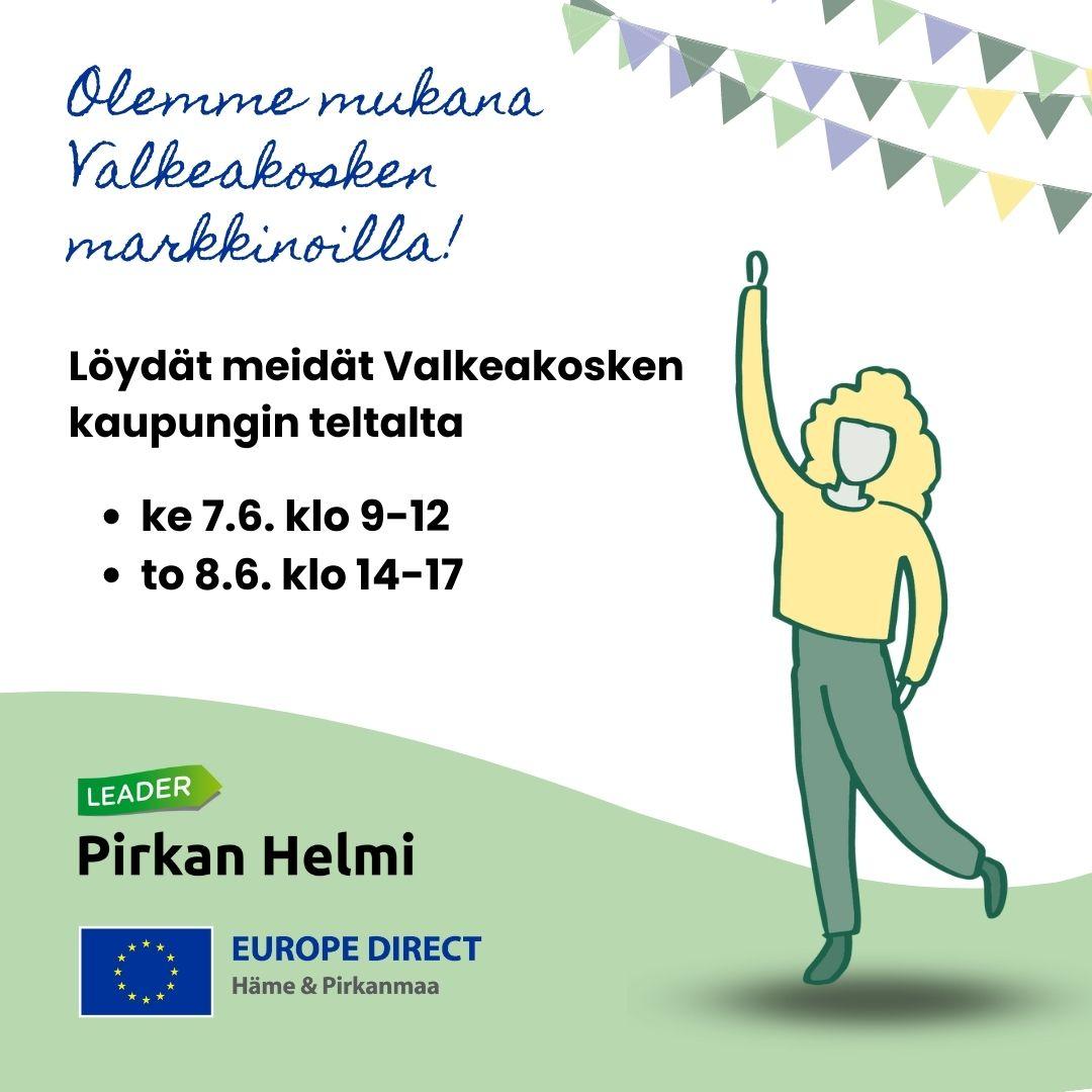 Pirkan Helmi mukana Valkeakosken markkinoilla 7.-8.6. - Pirkan Helmi ry
