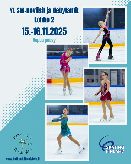 15.11-16.11.25 YL SM-noviisit ja debytantit, lohko 2, KOTKA - Kotkan ...