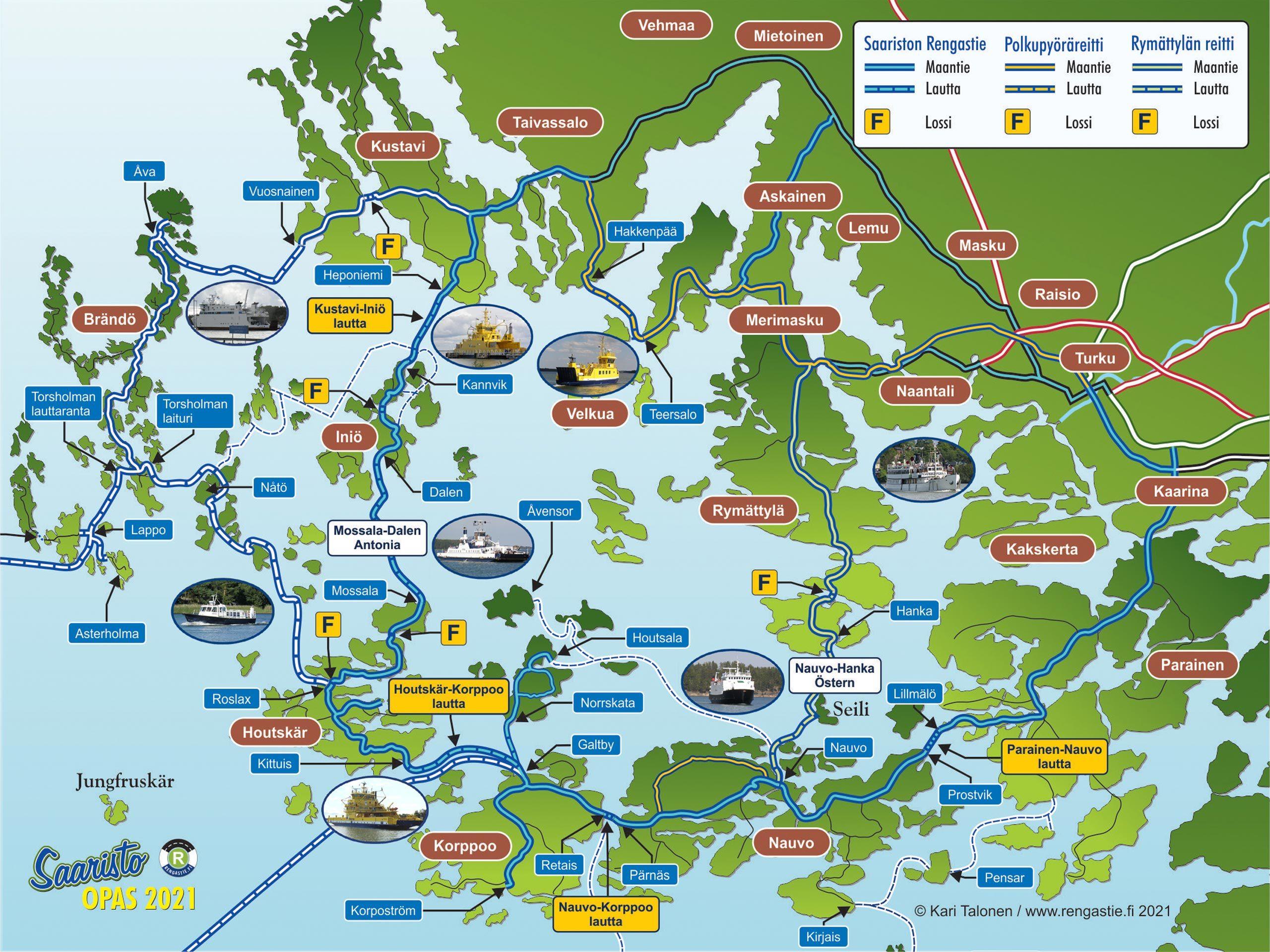 Retki Turun saariston upealle Rengastie-kierrokselle - Espoon Latu ja ...