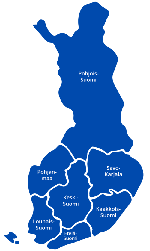 Alueet/Yhdistykset - Suomen Opasliitto ry - Finlands Guideförbund rf