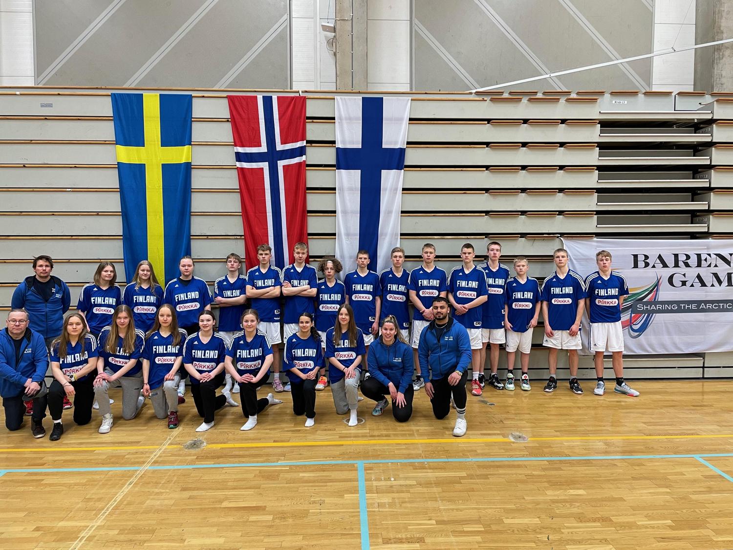Barents Games 2023 - Suomi koripallon kärkimaa - Rovaniemen NMKY Ry