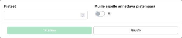 Pisteytys - Ohjeet Nexgolf