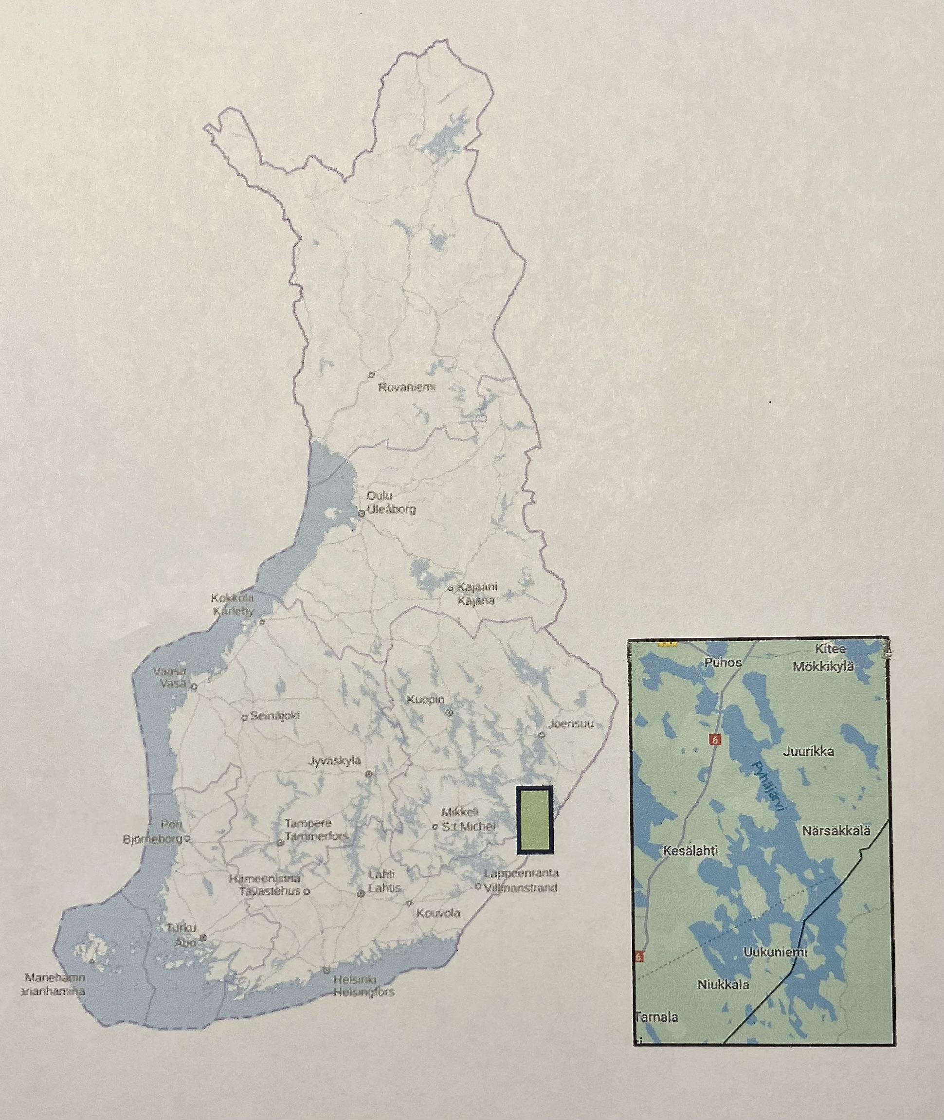 Tietoja Pyhäjärvestä - Karjalan Pyhäjärvi ry