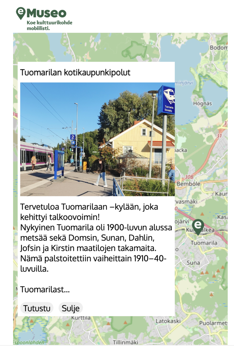 Tietoa Tuomarilasta - Tuomarila-seura